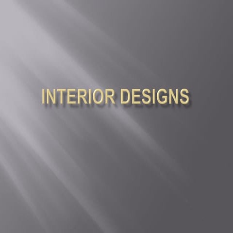 Interior Designs | PDF