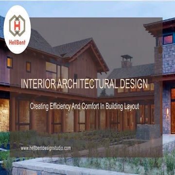 Interior Architectural Design - Creating Efficiency And Comfort In ...