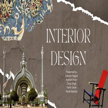 Design movements- Interior design 5th sem | PDF