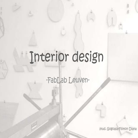 Interior design | PPT