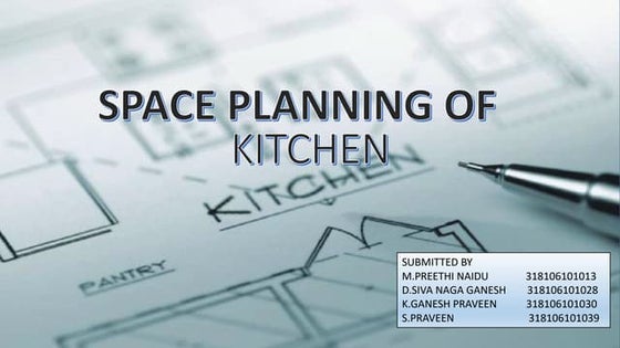 5. understanding the basic kitchen layout | PPTX