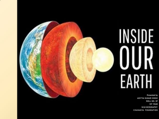 Interior of the earth | PPTX