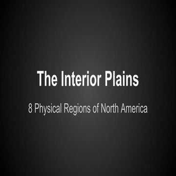 Interior plains | PDF