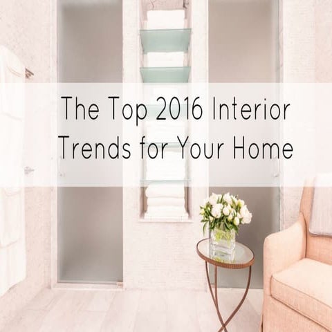 Interior trends presentation | PDF
