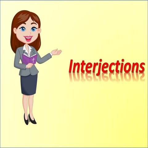 interjection in english grammar | PPTX