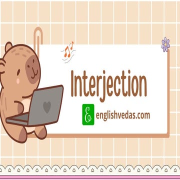 Interjection Definition, Example Sentences, Types, and Rules | PDF