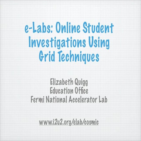 Inter Lab Quigg 2 | PDF | Space and Astronomy | Science