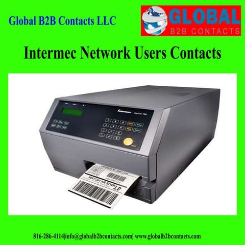 Intermec network users contacts | PPT
