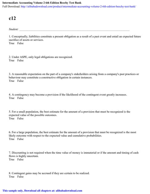 CPT Accounts Joint Venture Revision Sheet | PDF | Business Banking ...