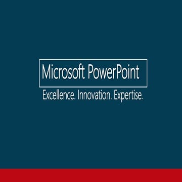 Intermediate Microsoft PowerPoint Training | PPTX