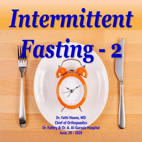 Intermittent fasting 2 | PPT