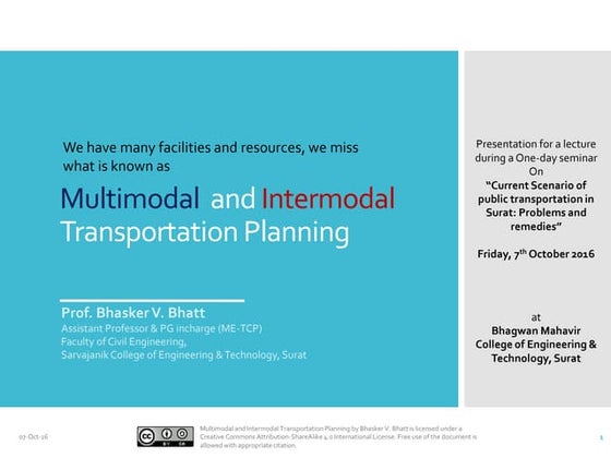 multimodal transport | PDF