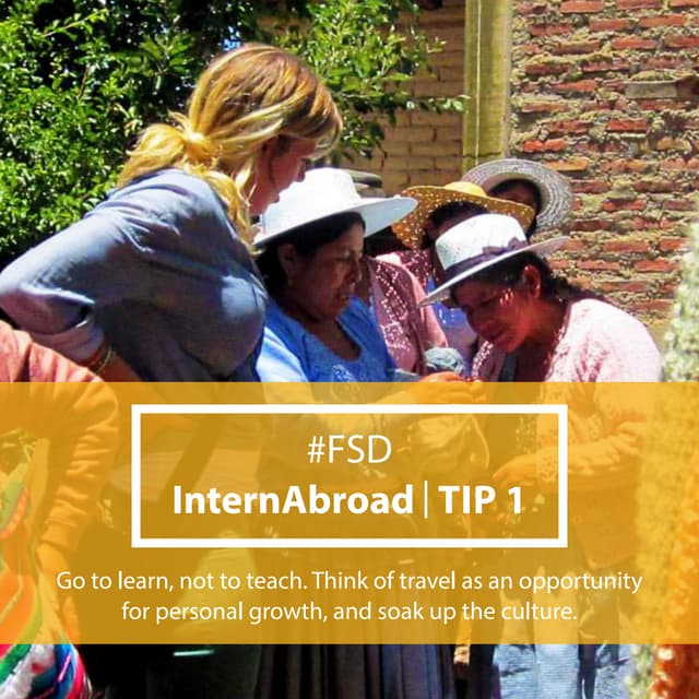 25 Tips for Interning Abroad | PDF