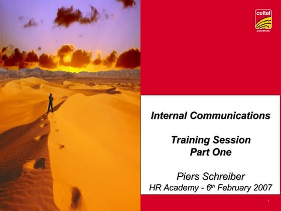 Internal communication | PPTX