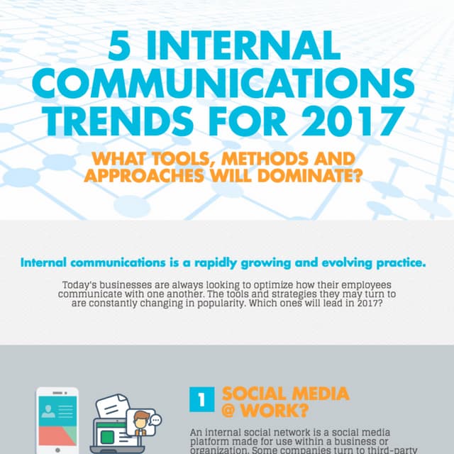 5 Internal Communications Trends for 2017 | PDF