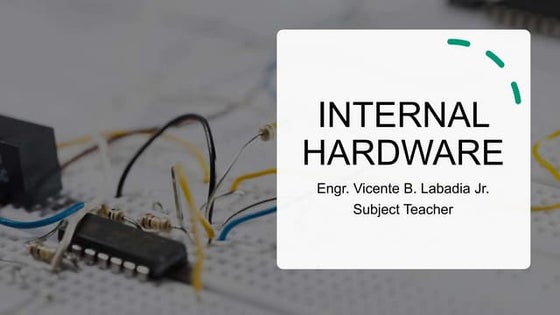 Parts of the system unit | PPT