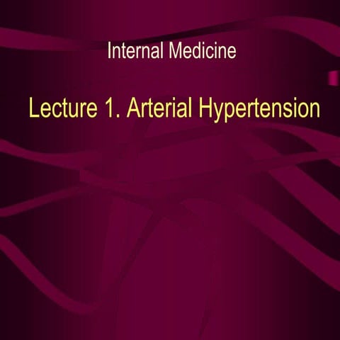 -Arterial Hypertension- | DOC | Heart and Cardiovascular Diseases ...