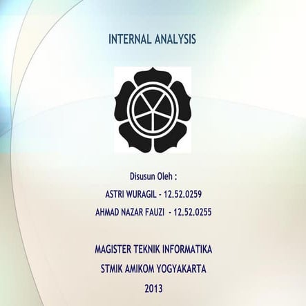 Internal analysis | PPT