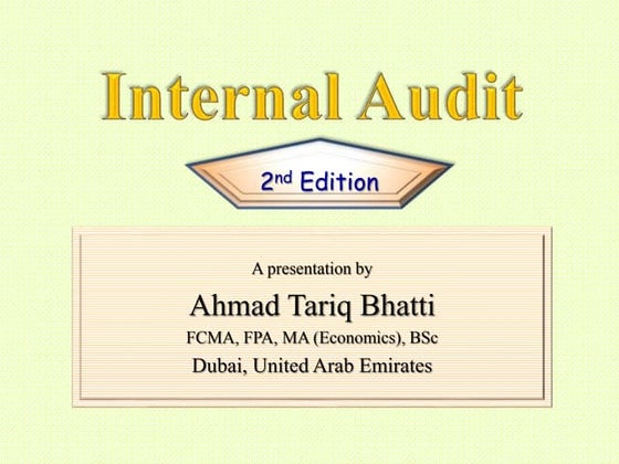 Internal audit ratings guide | PDF