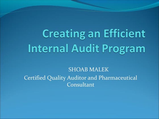 Internal Audit Rating System Internal Audit Rating System | DOCX