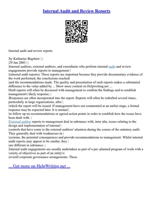 "Discussion Assessment for Unit 4 - Detailed Review" | PDF