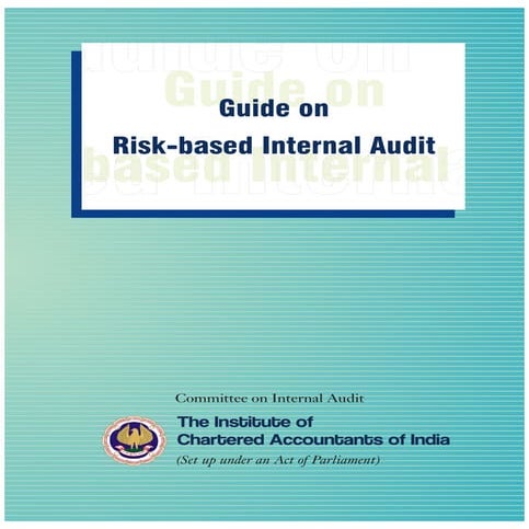 Internal Audit and Risk Assesment for Audit | PDF