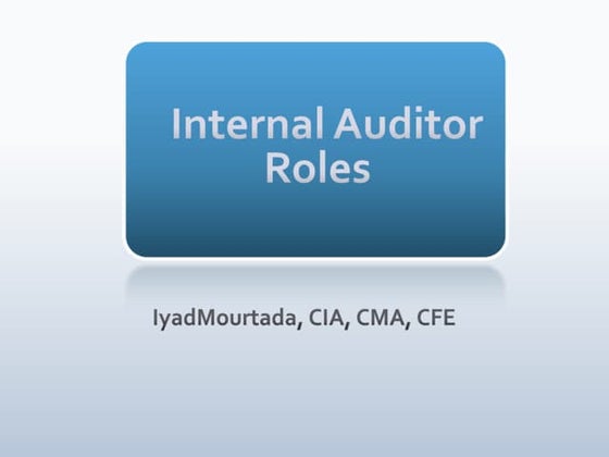 Role and responsibility of Internal Audit under new Companies Act 2013 ...