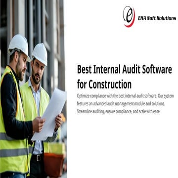 Best Internal Audit Software with Audit Management Solutions | PPT