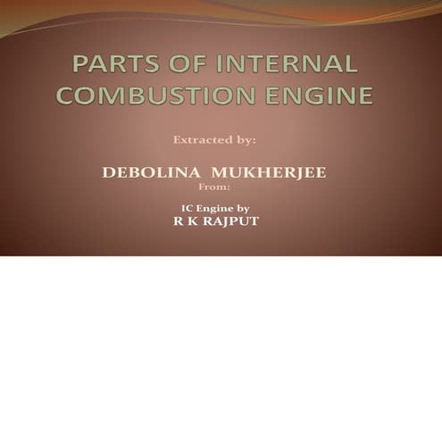 Internal combustion engine 1 | PDF