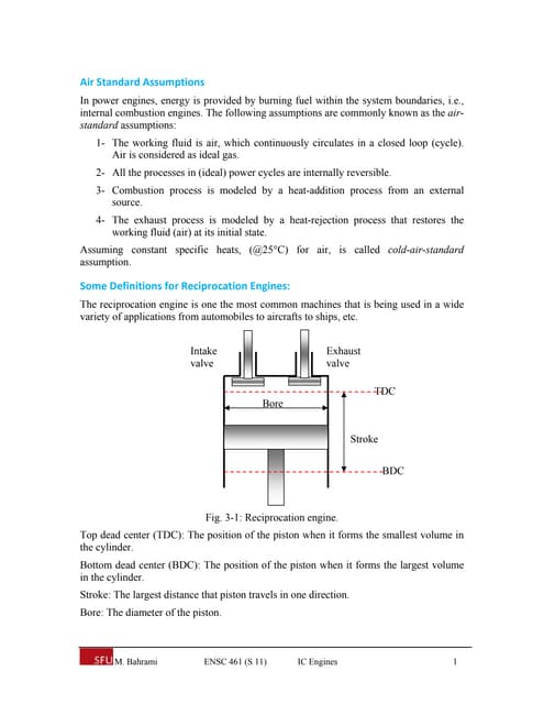 Performance Parameters of IC engines | PPT