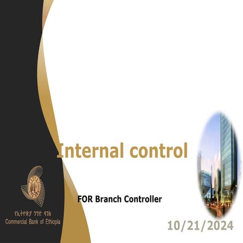 Internal control principles and practices | PPT