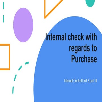 Internal Control Unit 2 Part 3 with regards to Purchase.pptx