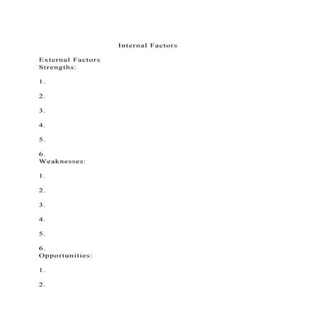 Internal FactorsExternal Factor.docx