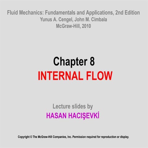 Internal Flows in pipes and confined bodies Fluid Mechanics.pptx