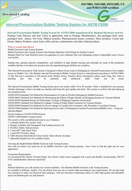 ISTA 1A - Packaging test offered at Micom Laboratories | PDF | Science