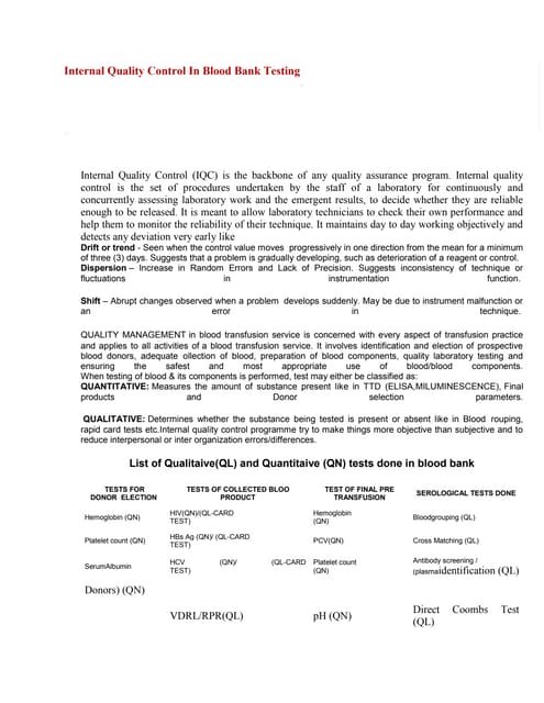 Internal quality control | PPTX | Business Accounting & Finance | Business