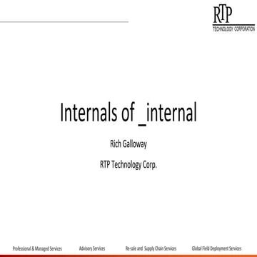 Internals of internal | PPT