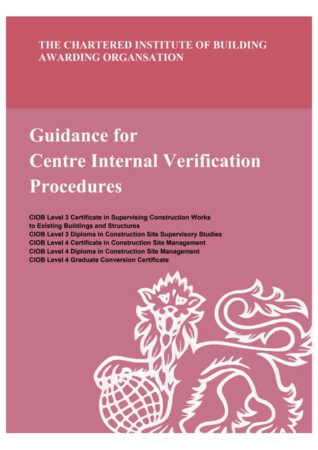 Btec centre guide_to_internal_verification | PDF | Educational ...
