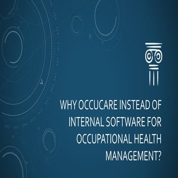 Occupational Health Management Software - OHMS | PDF