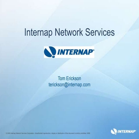Internap Solutions Presentation | PPT