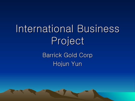 Example of Company background | DOCX | Business | Business and Finance