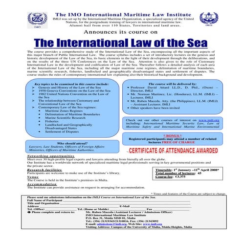 International law-of-the-sea-2007 | PDF