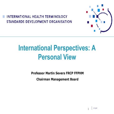 International Perspectives: A Personal View | PPT
