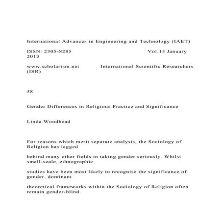 Implicit Bias in Religion | PDF