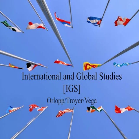 International and global studies | PPT