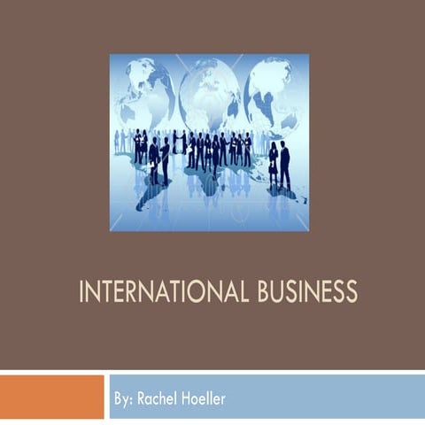 International Business | PPT