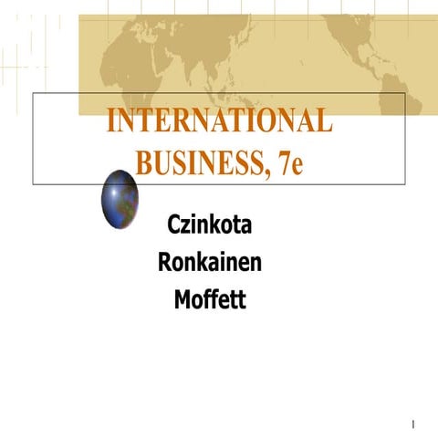 International business | PPT