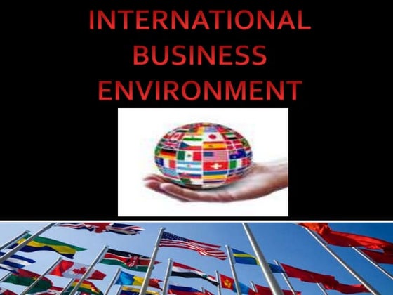 International business | PPT