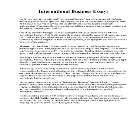 International Business Essays.pdf