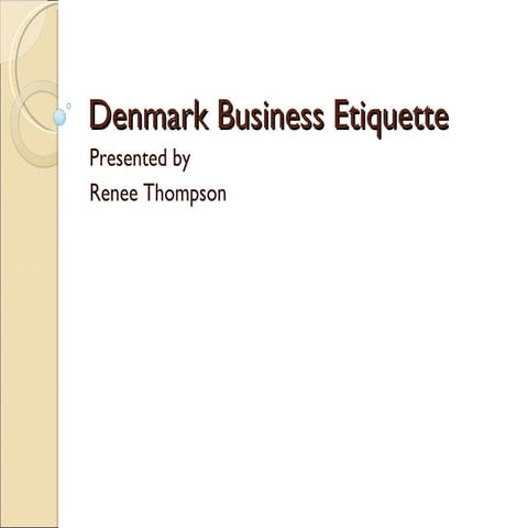 International Business Etiquette | PPT